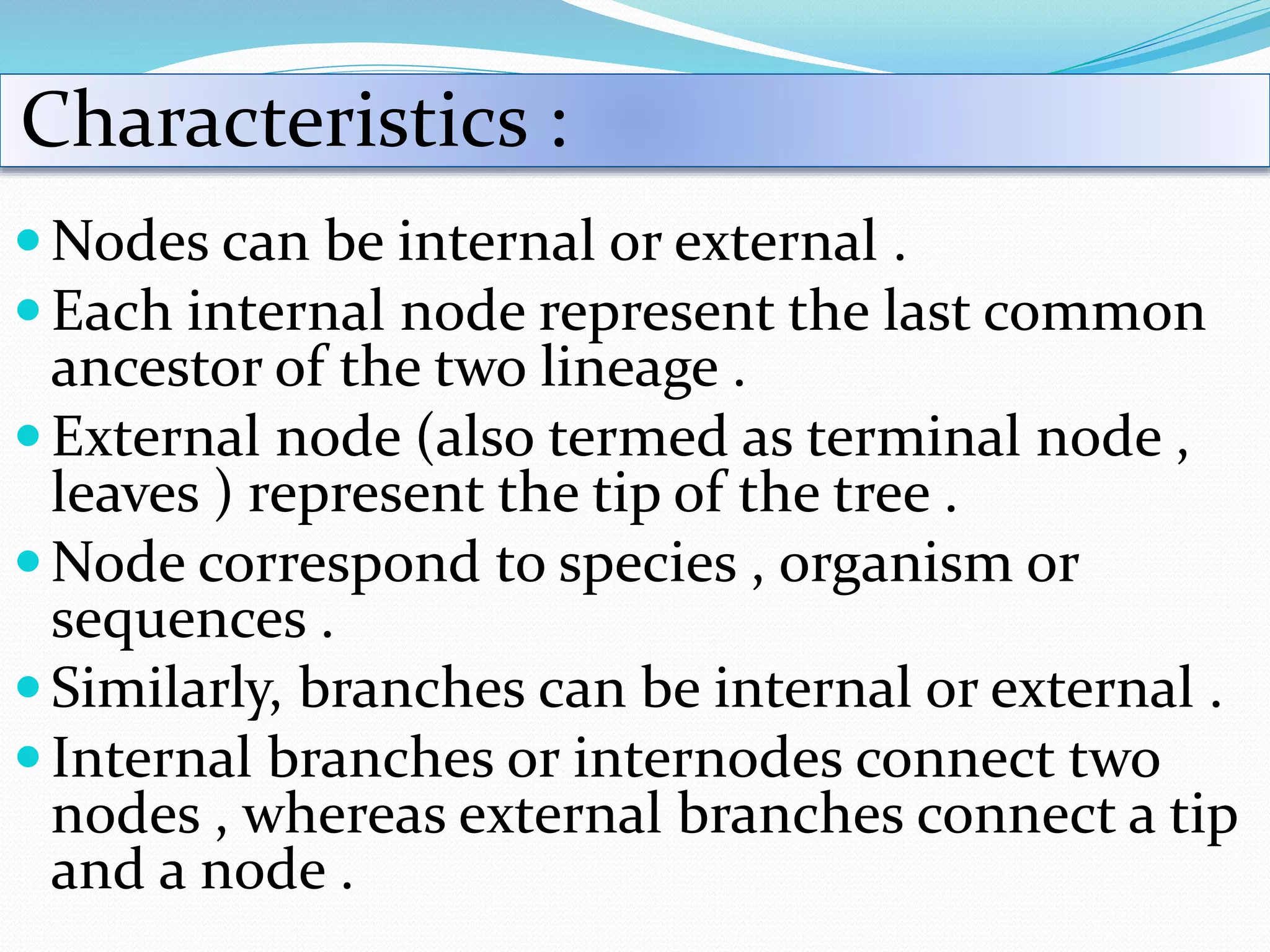 Phylogenetic tree and its construction and phylogeny of | PPTX