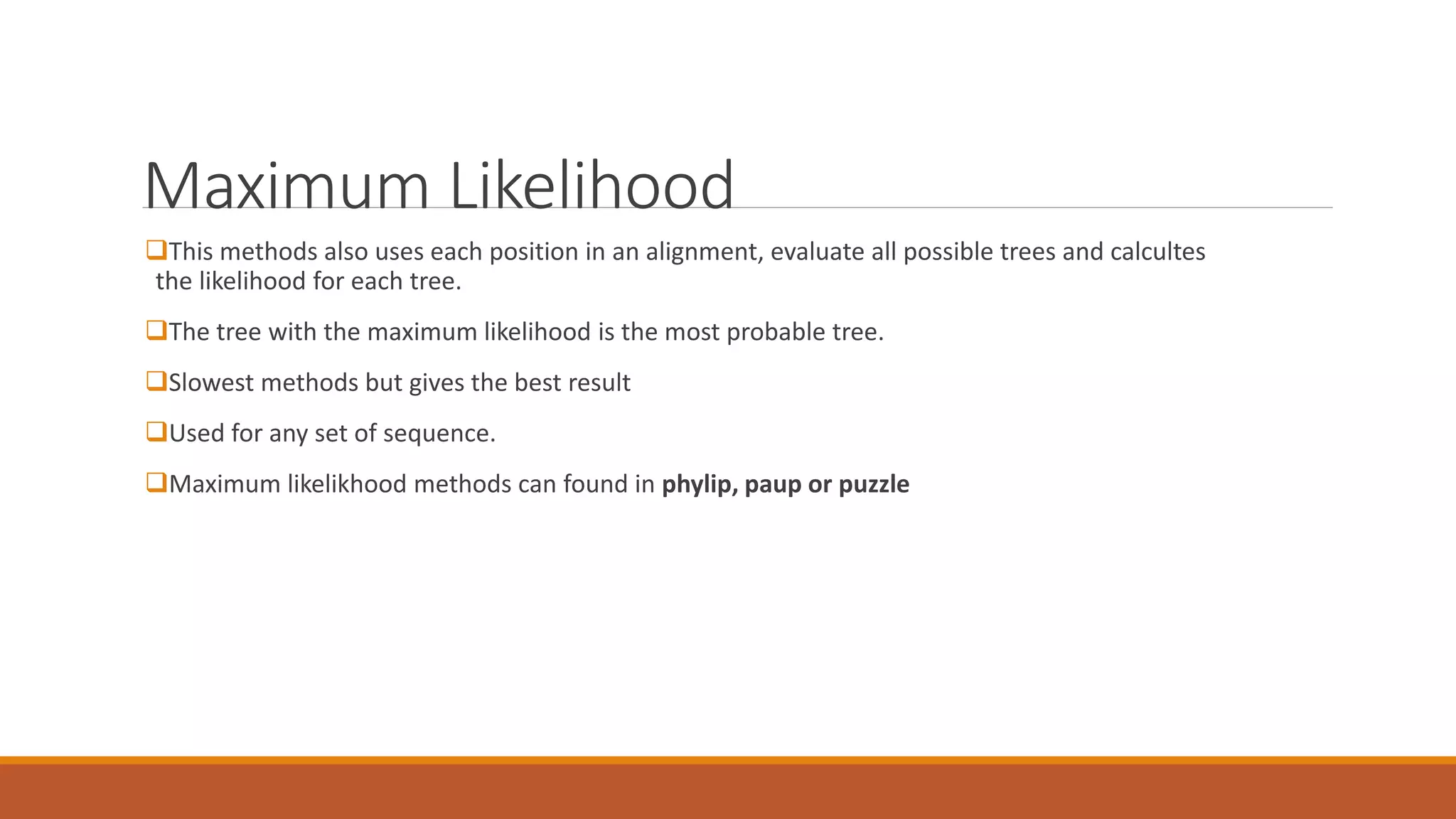 Phylogenetic Tree evolution | PPTX