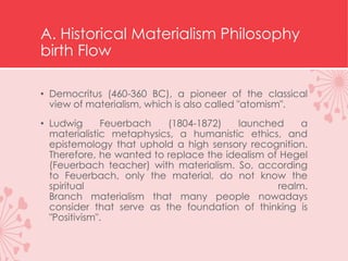 Phylosophy (materialism & pragmatism) | PPTX | Education