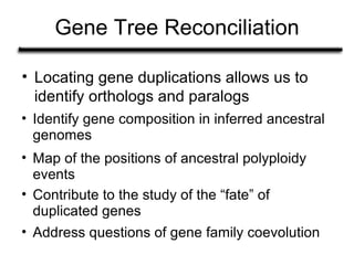Phylotastic reconciliation | PPT