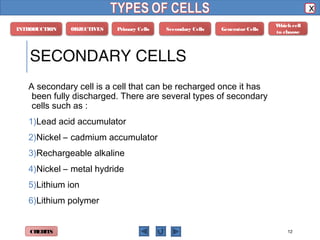 Phyics M4 Types of cells | PPT