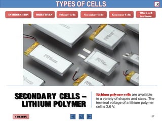 Phyics M4 Types of cells | PPT