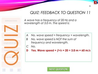 Physics M5 Types of waves and wave parameters | PPT