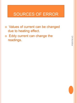 TOPIC-To investigate the relation between the ratio of :- 1. Input and output voltage. 2. Number ...