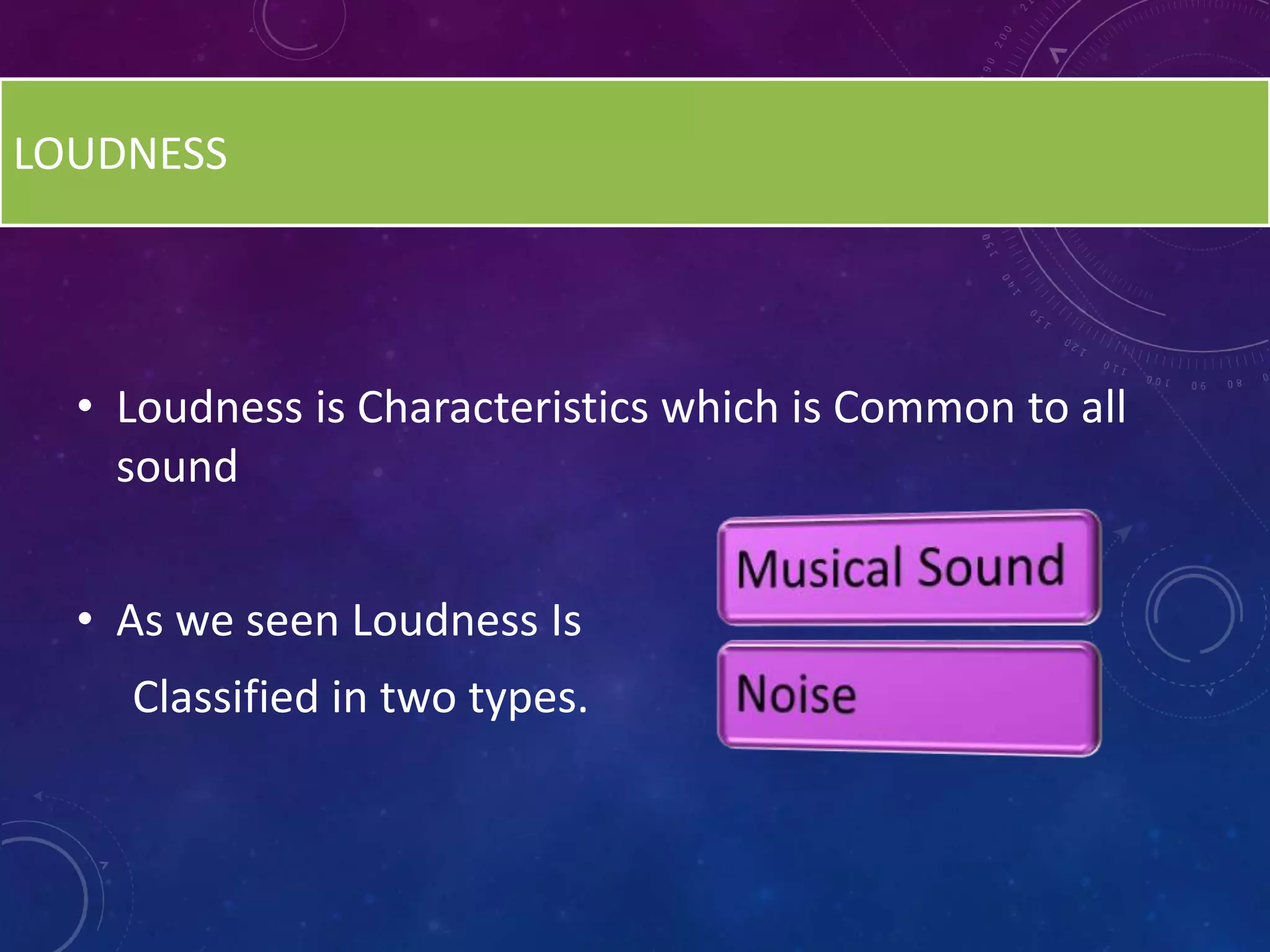 Characteristic & Classification of Sound | PPTX
