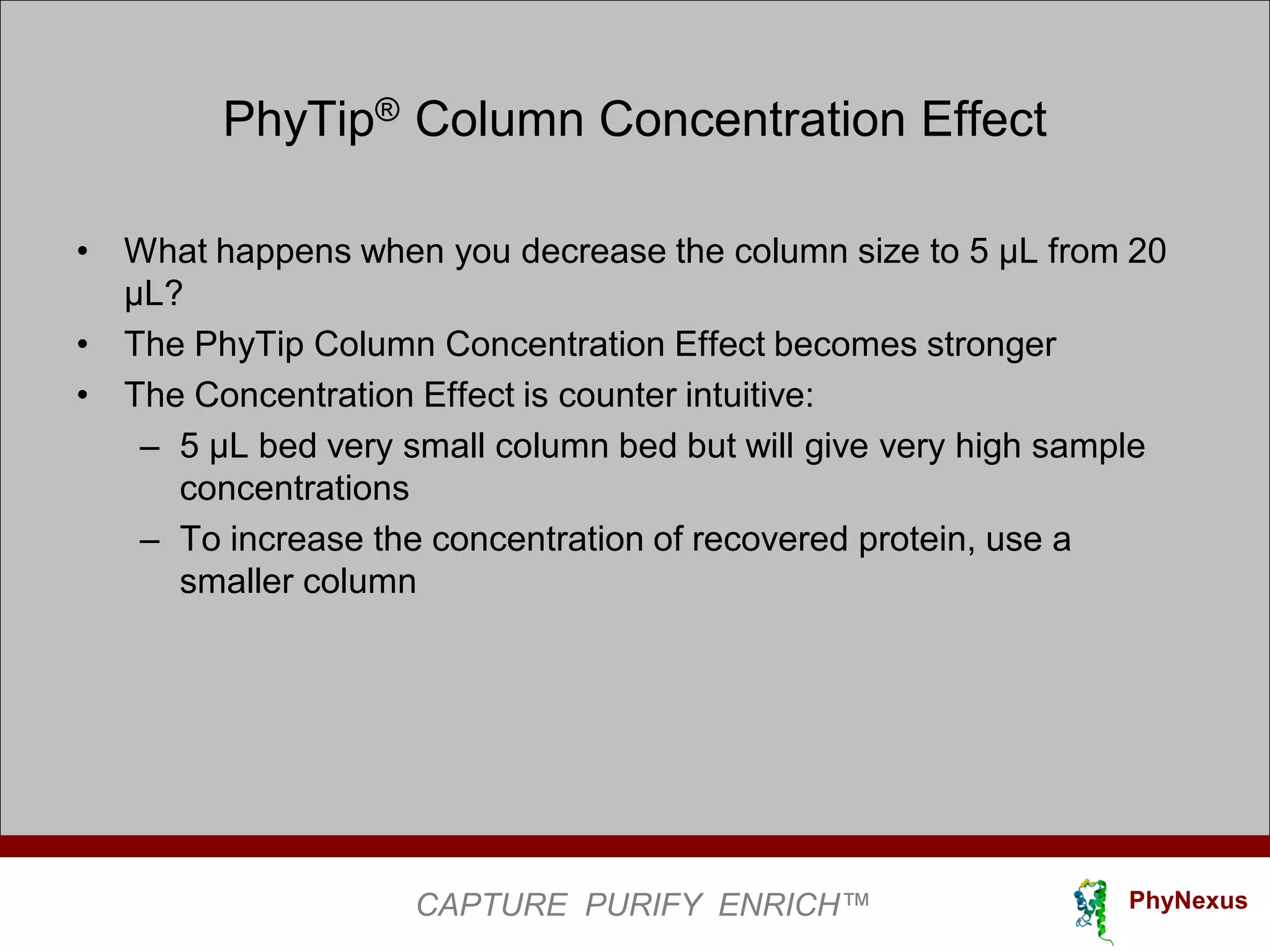PhyNexus tip concentrating effect | PDF