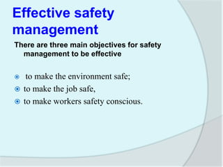 2. APPLICATION OF OCCUPATIONAL HEALTH, SAFETY AND ENVIRONMENTAL ...