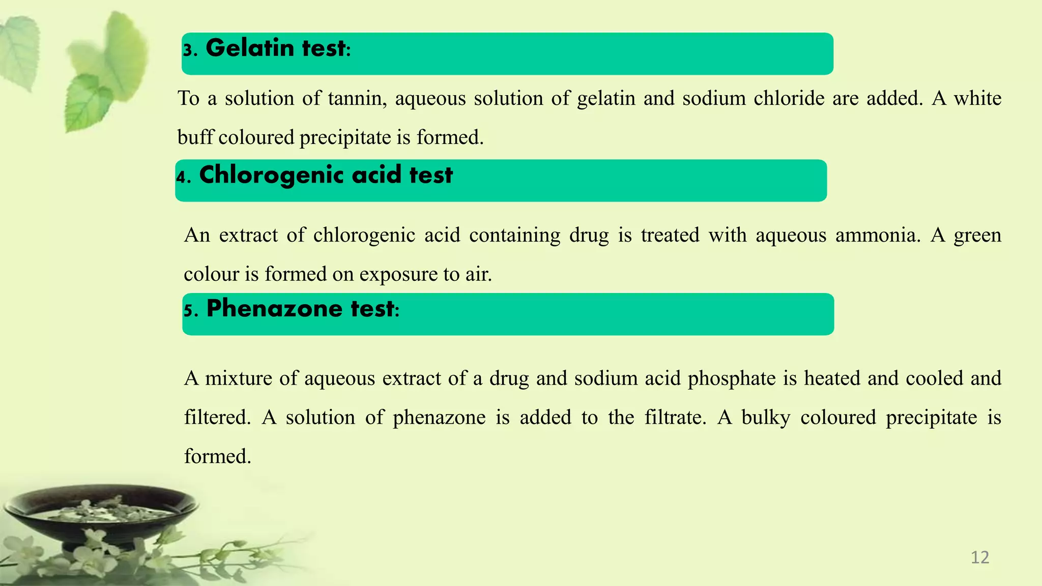 Phyochemical screening of Plant Ectracts | PPTX