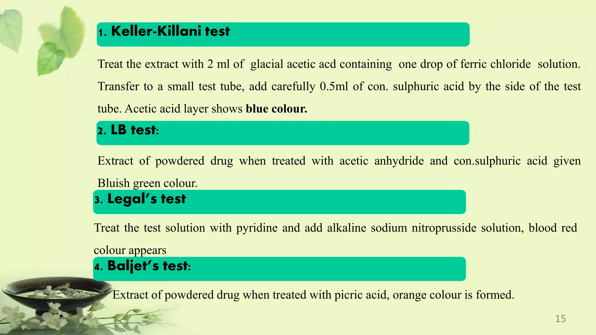 Phyochemical screening of Plant Ectracts | PPTX