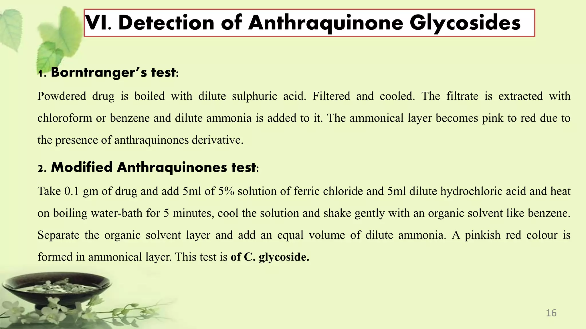Phyochemical screening of Plant Ectracts | PPTX