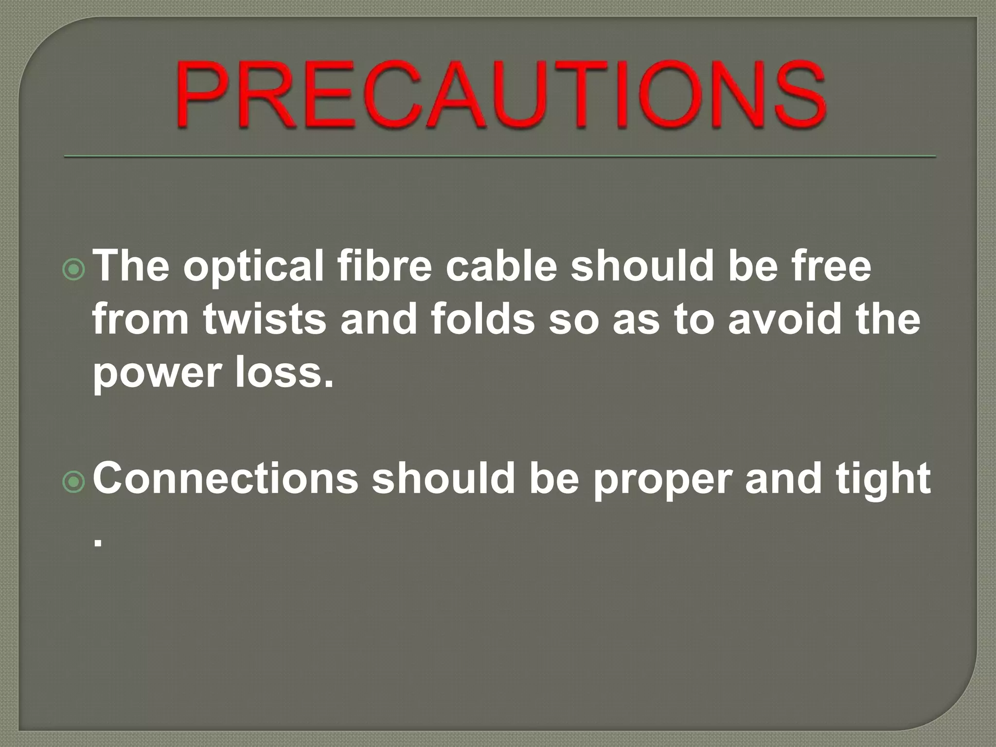 experiment to determine the numerical aperture of an optical fibre.. | PPTX