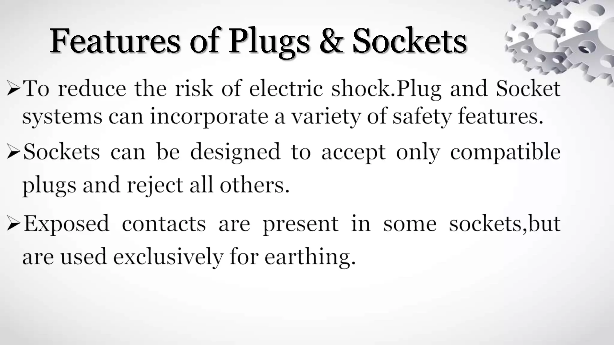Three Pin Plug & Socket | PPTX