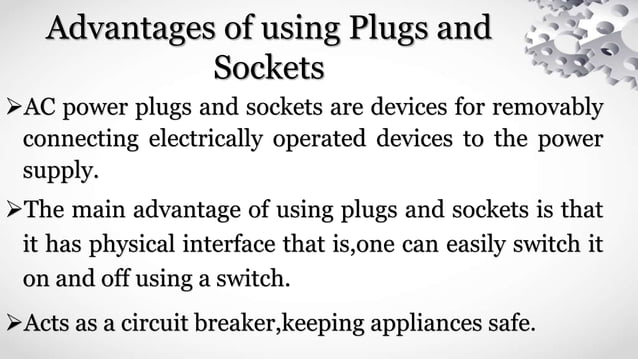Three Pin Plug & Socket | PPTX | Computer Networking | Computing