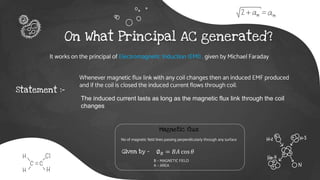 ALTERNATING CURRENT AND GENERATOR | PPTX