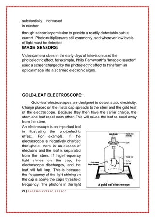 THE PHOTOELECTRIC EFFECT !!!!!! | DOCX