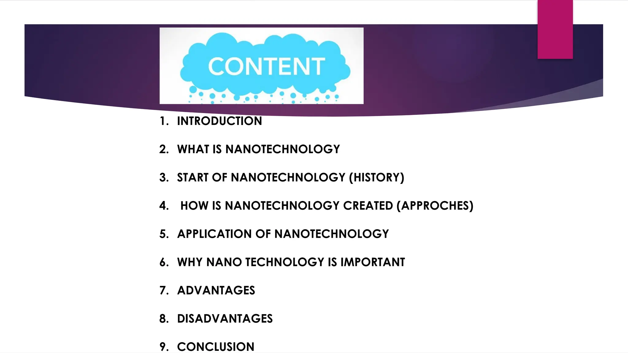 PHYSICS PROJECT ON - NANOTECHNOLOGY- 2.pptx | Chemistry | Science
