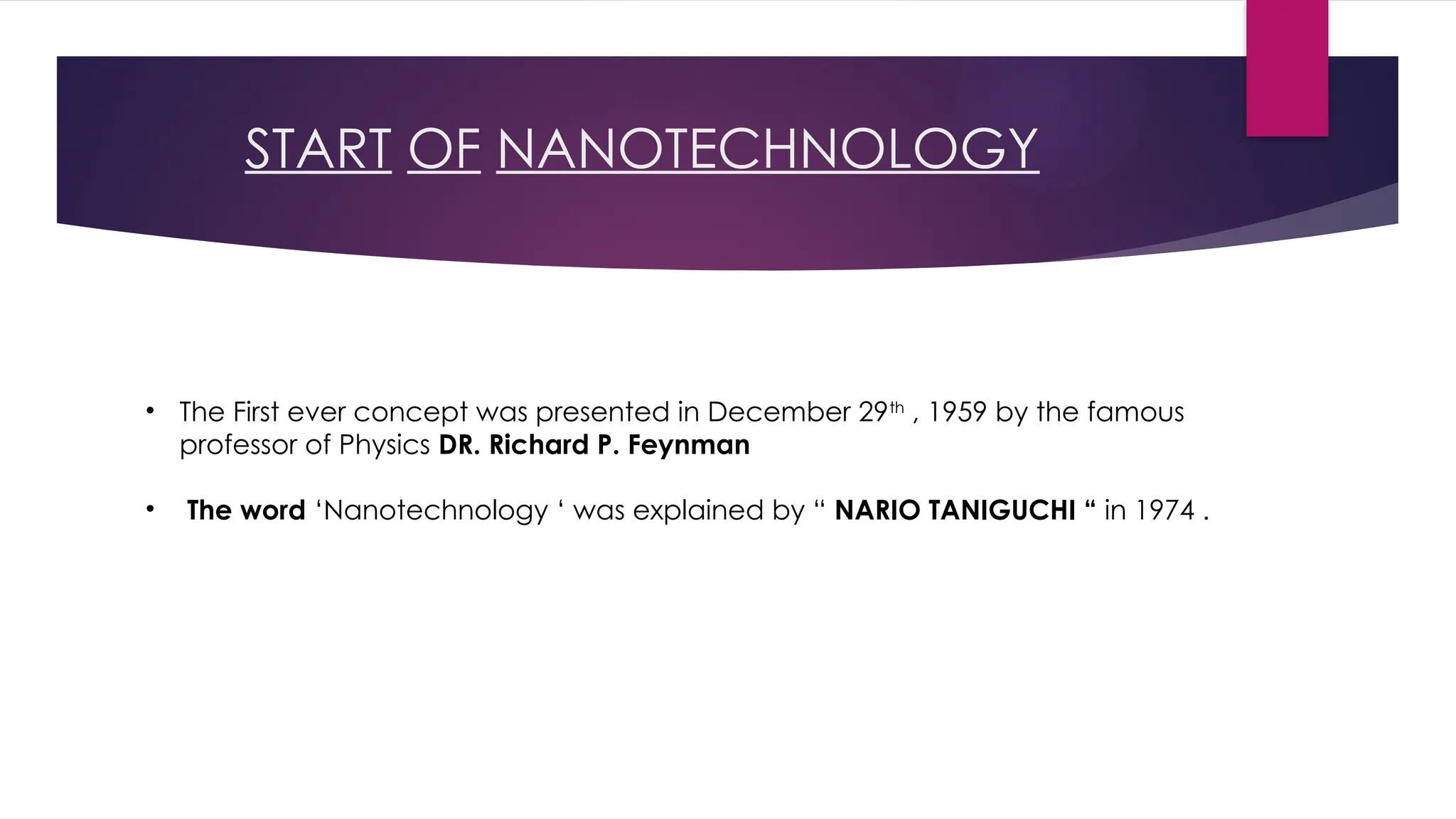 PHYSICS PROJECT ON - NANOTECHNOLOGY- 2.pptx | Chemistry | Science