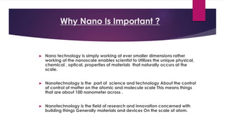 PHYSICS PROJECT BY MSC - NANOTECHNOLOGY | PPTX