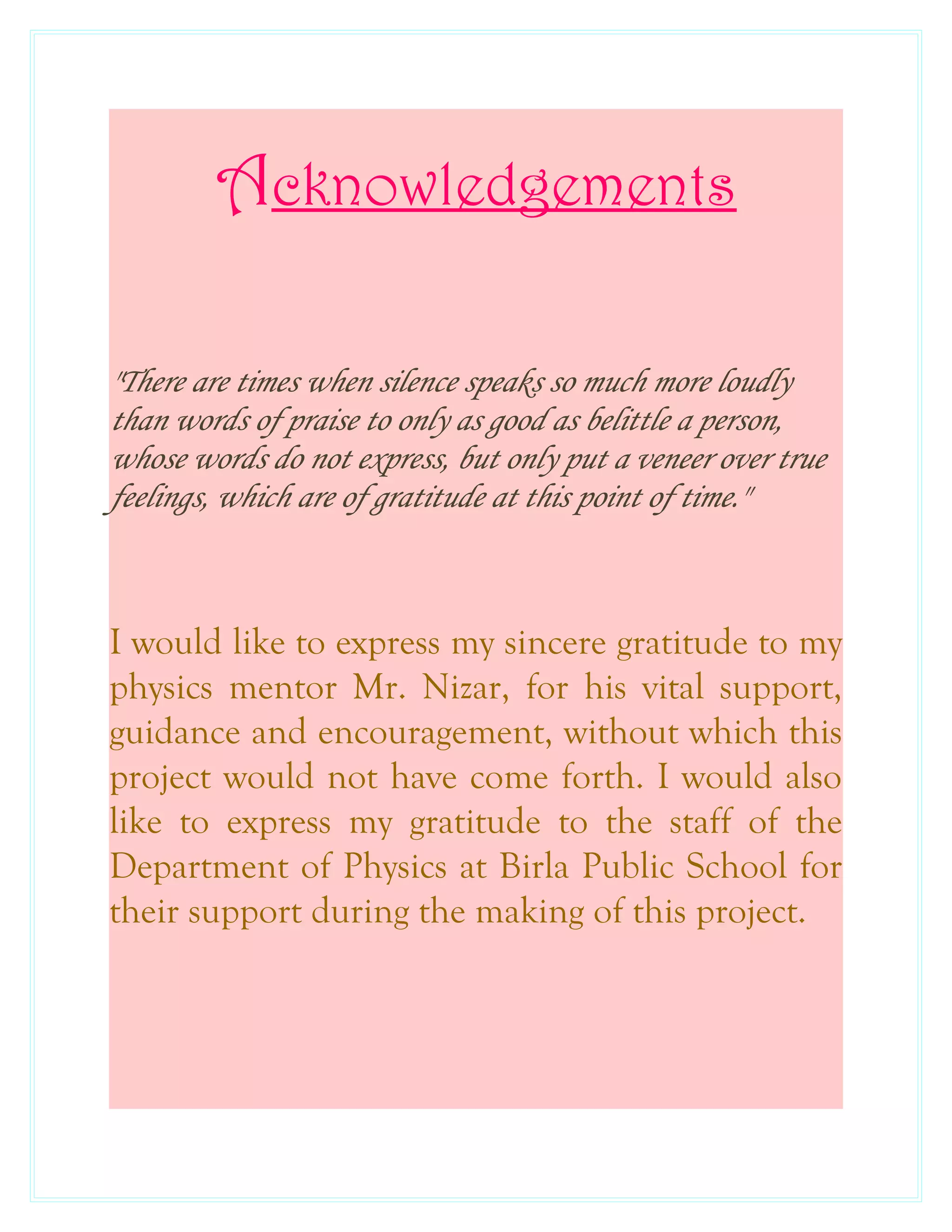 Step-down transformer Physics project Class 12 CBSE Final | PDF