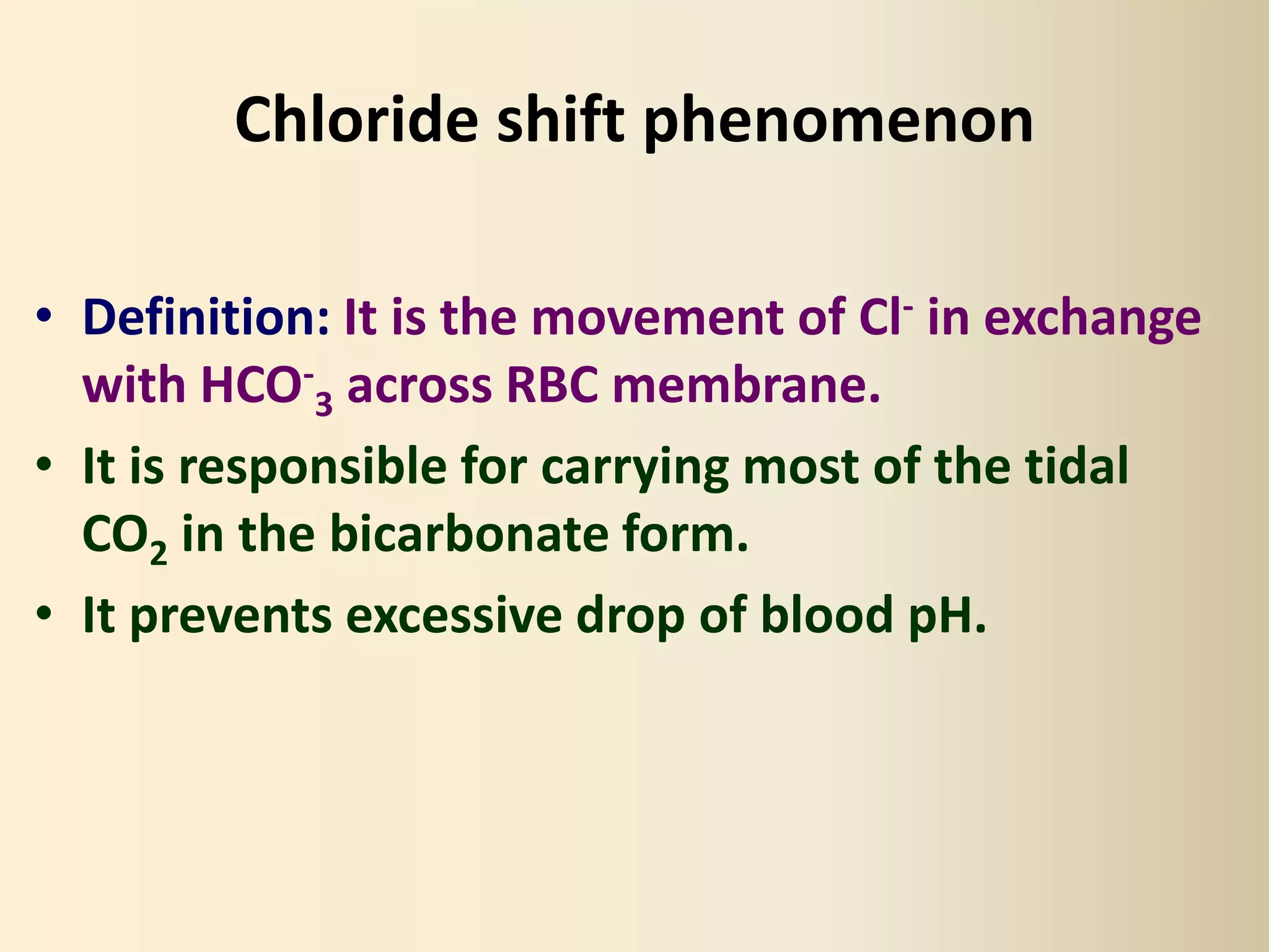 Respiratory #2, Gas Transport - Physiology | PPTX