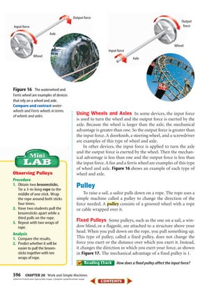 Physics Work and simple machines | PDF