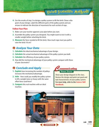 Physics Work and simple machines | PDF