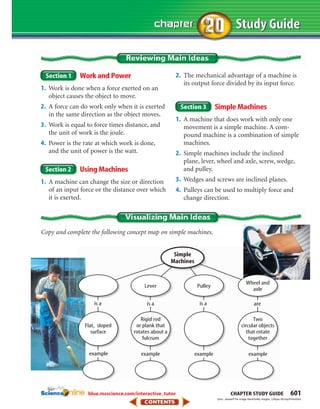 Physics Work and simple machines | PDF