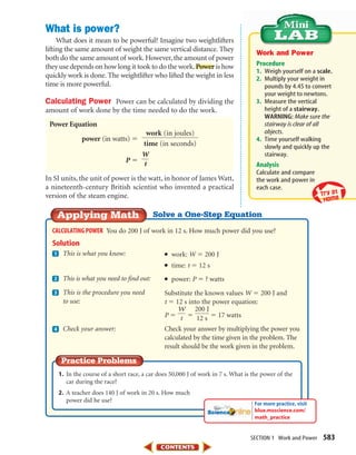 Physics Work and simple machines | PDF