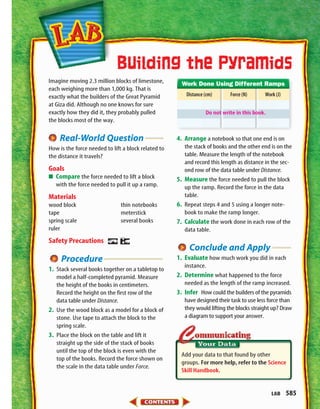 Physics Work and simple machines | PDF