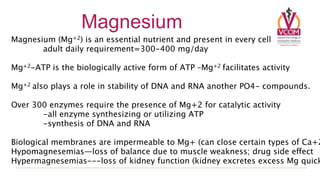 Phys. of fluids electrolytes (7) | KEY
