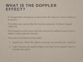 Phys 101 lo5 doppler effect | PPTX
