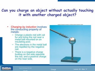 PHYS 1800 Lecture 28 Charge Physics of Technology | PPT