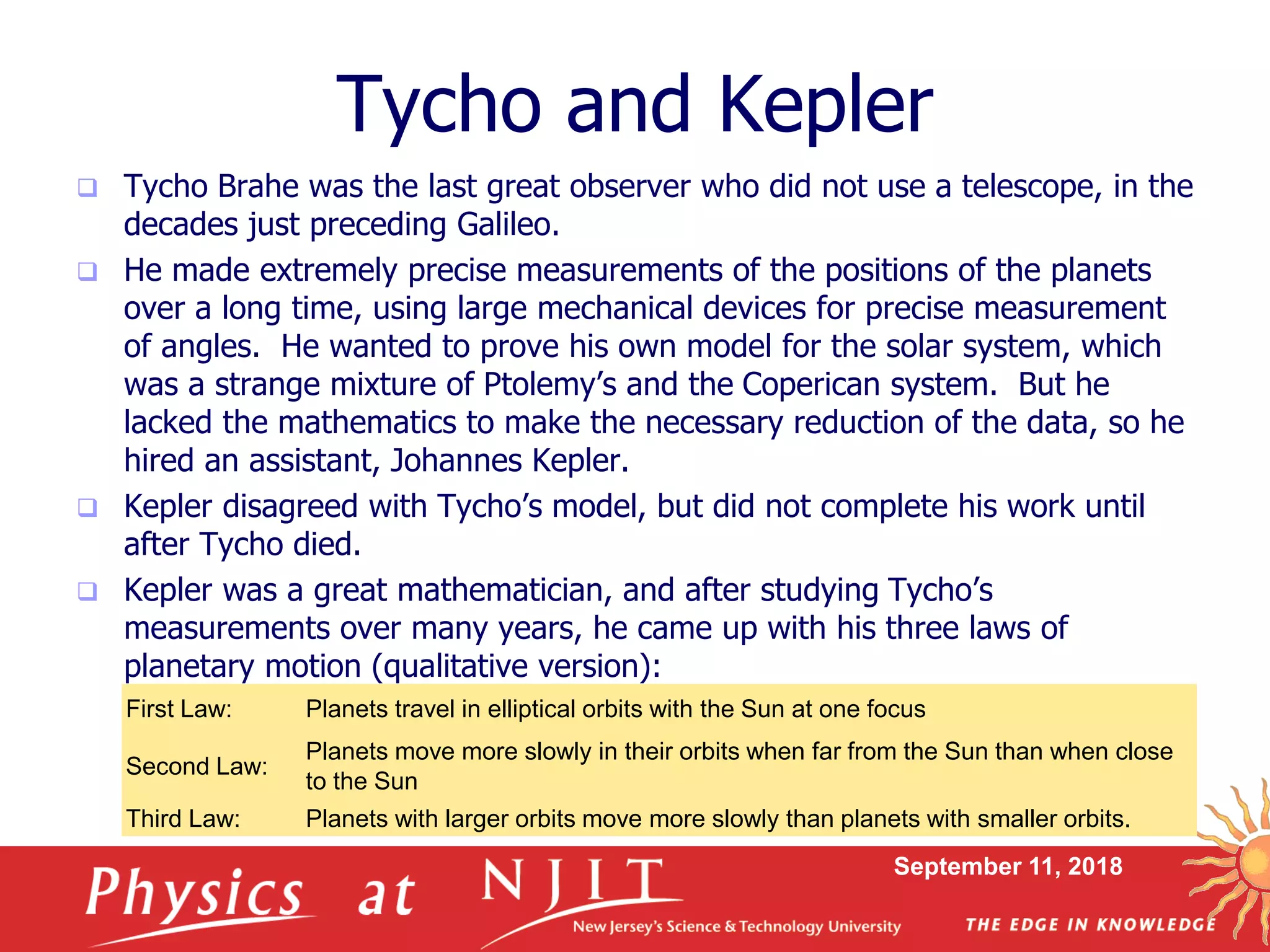 Keplers Law of Motion Physical Science | PPTX