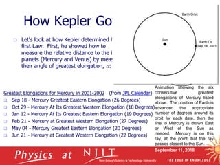 Keplers Law of Motion Physical Science | PPTX