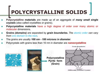 Solid state physics lec 1 | PPTX