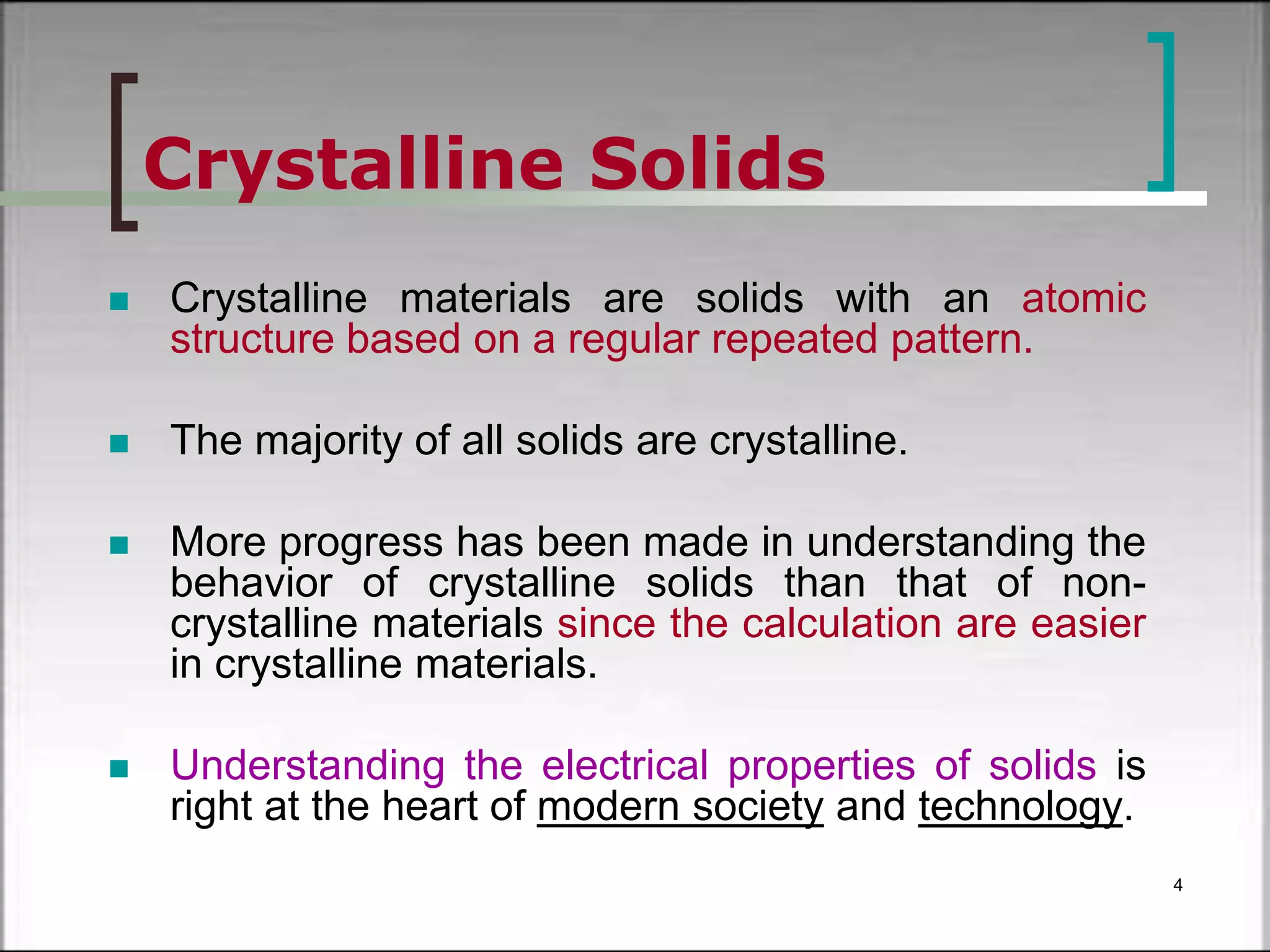 Solid state physics lec 1 | PPTX