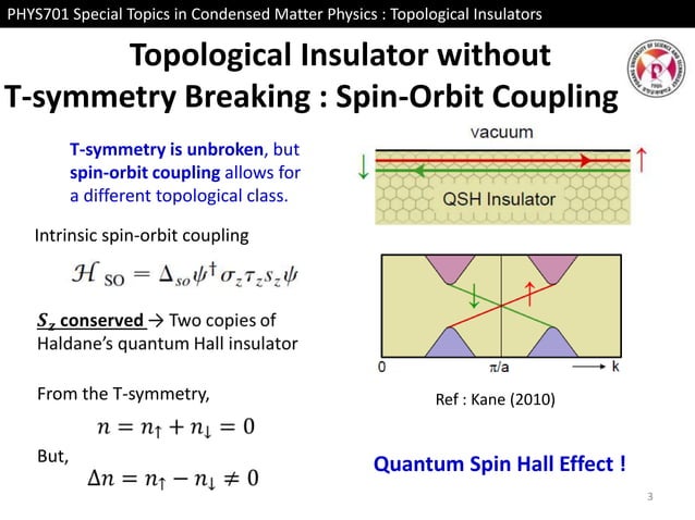 PHYS701 paper review : D. Hsieh et al., Nature, 458, 970-974 (2008) - A topological Dirac ...