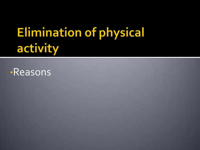 Physical Activity and Academic Performance v1 | PPTX