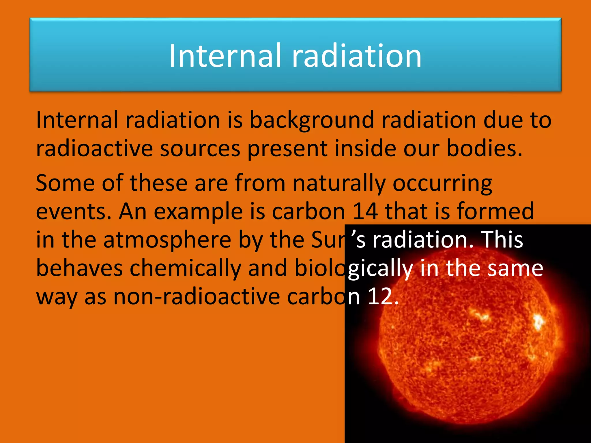 Background Radiation | PPTX