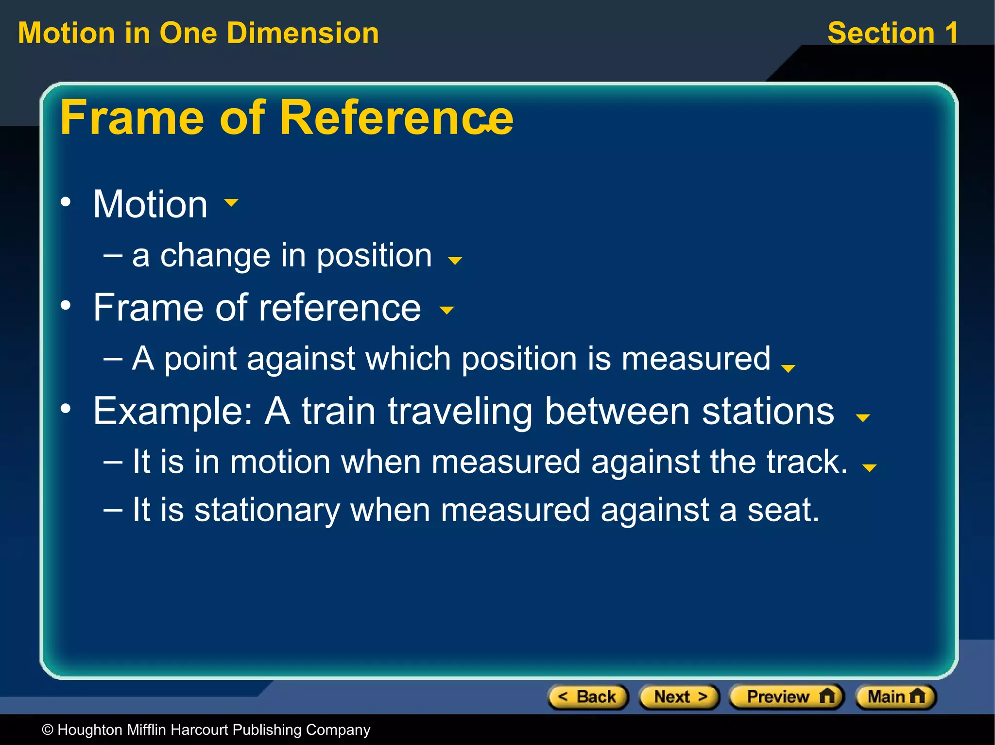 Physics Chapter 2 Lesson1 | PPT