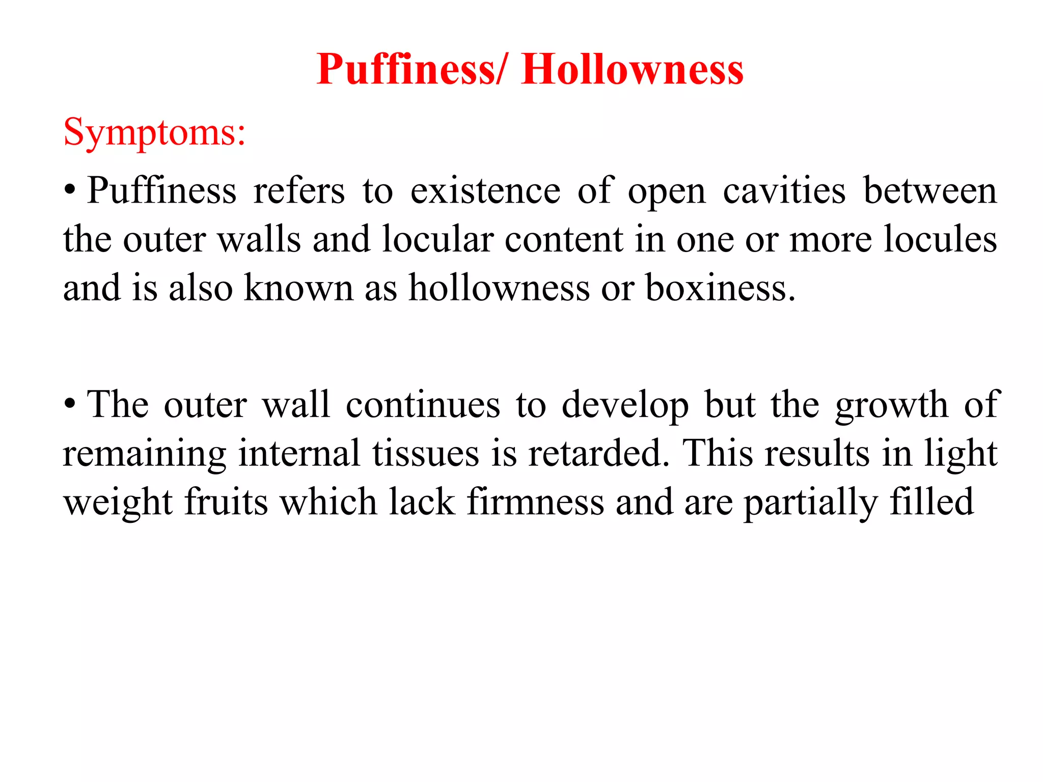 Physciological disorder of tomato | PPTX