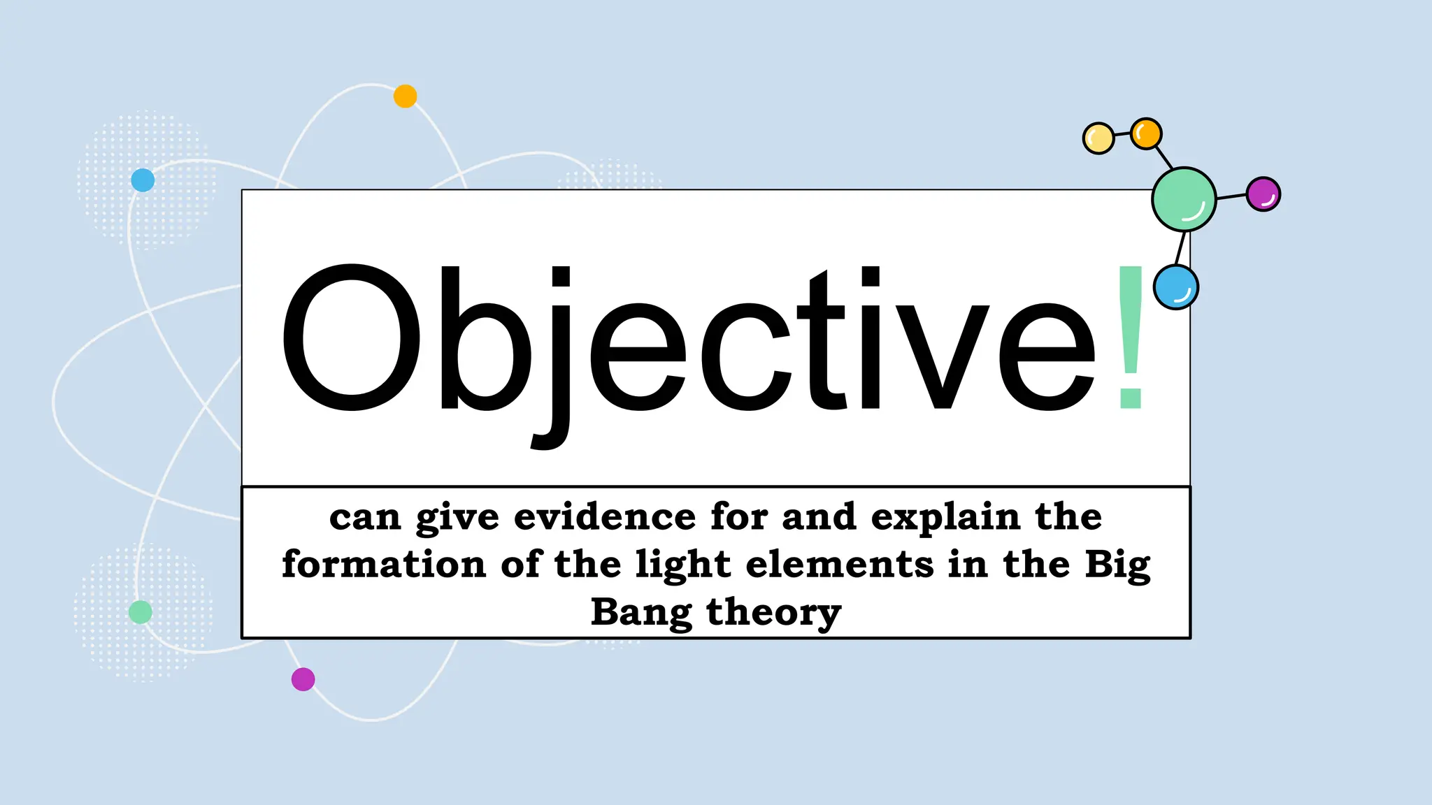 Big Bang Theory and Formation of Light Elements | PPTX