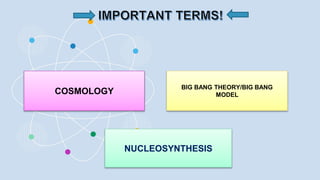 Big Bang Theory and Formation of Light Elements | PPTX
