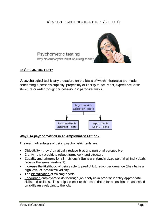 Physcology test - pratik negi | PDF