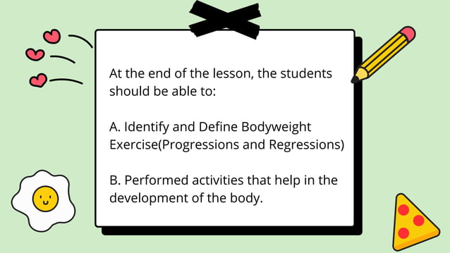 PHYSED 11 Week 10 Bodyweight Exercises (regression and Progression).pdf