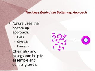 bottom up process for nenometirial | PPT