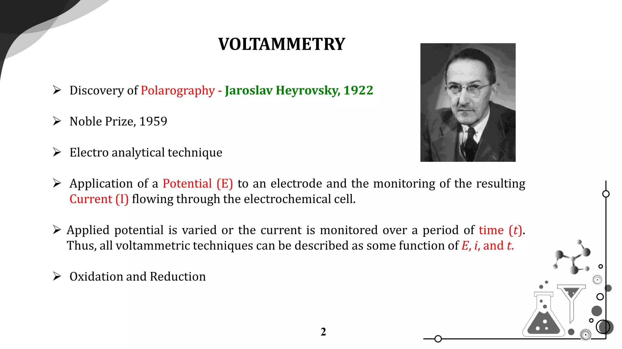 Polarography and Voltammetry | PPTX