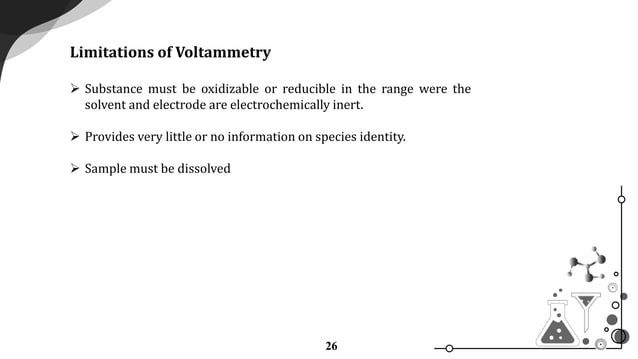 Polarography and Voltammetry | PPTX | Chemistry | Science