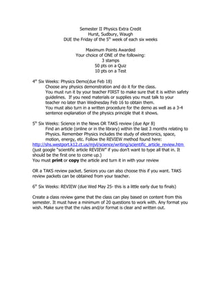 Phys extra credit | DOC