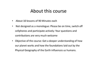 Introduction to Physical Geography | PDF